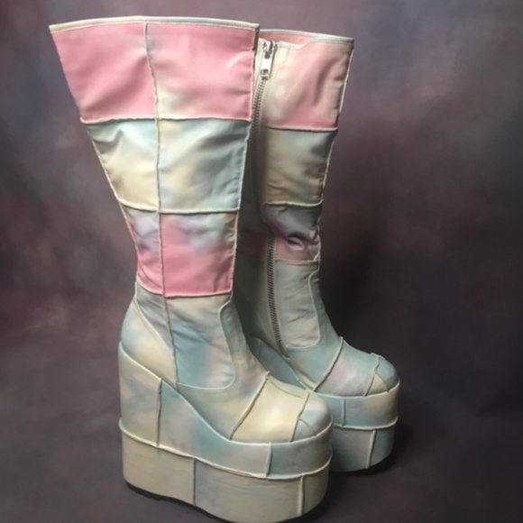 Dolls Kill | Shoes | Demonia Stacked 3 Style Dolls Kill Current Mood ...